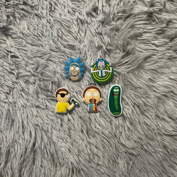 CROCS | Jewelry | Rick And Morty Croc Charm Set | Poshmark